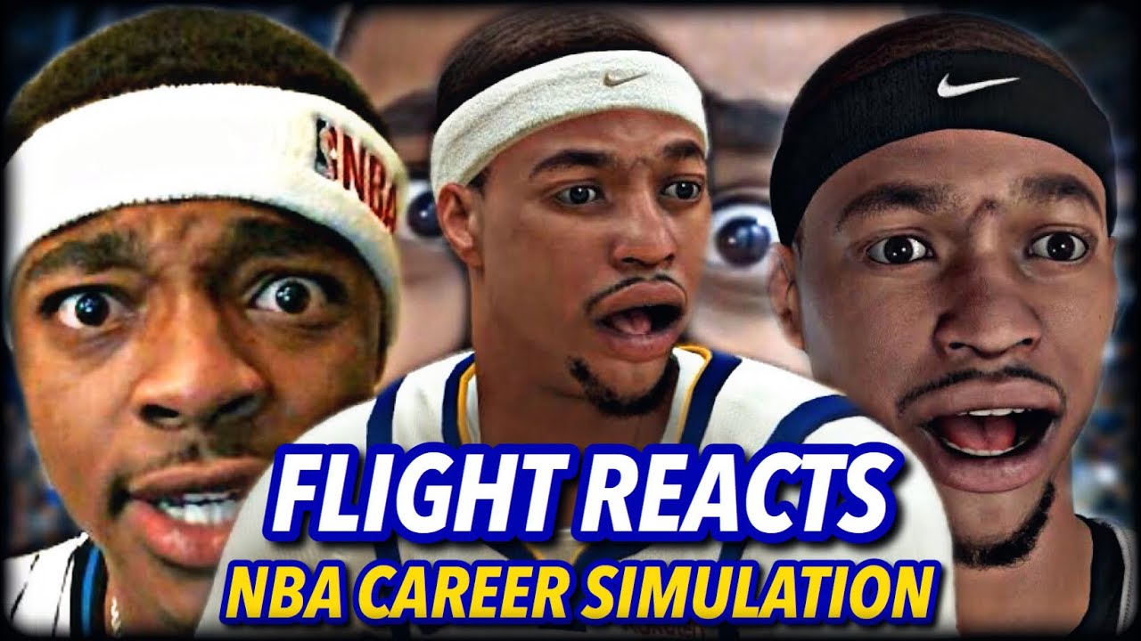 FLIGHT REACTS NBA CAREER SIMULATION | TEAMING UP WITH CURRY! | THE ...