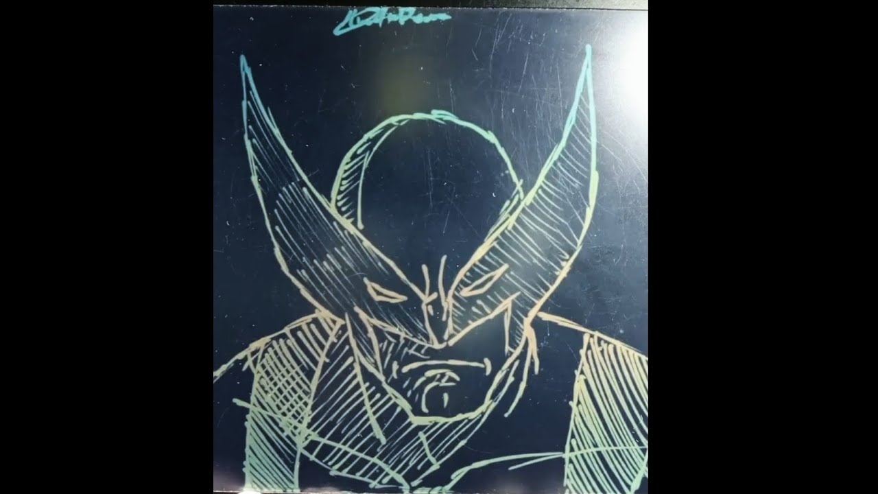 [Part#20] LCD Drawings | Anime Drawing on Slade | Easy Drawing #anime # ...