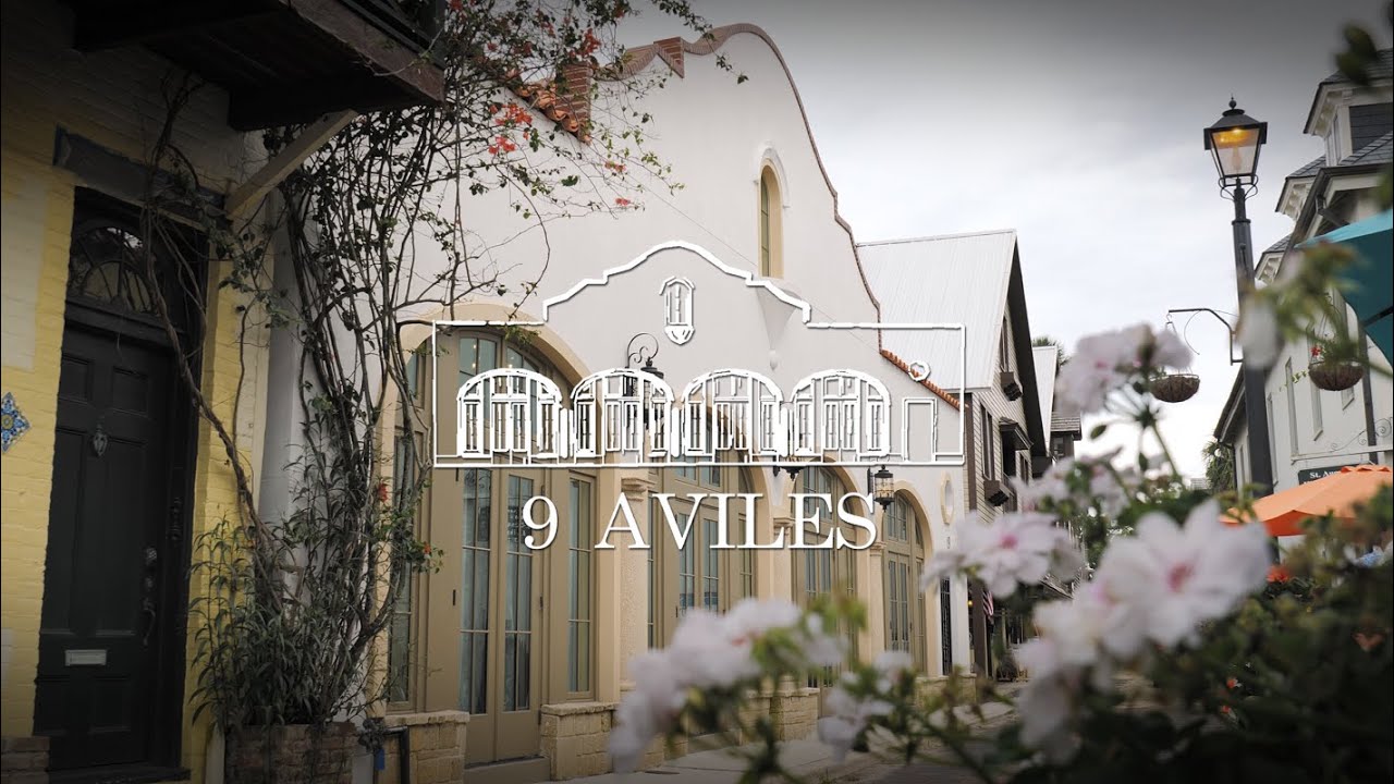 9 Aviles | Historic Downtown St. Augustine Wedding Venue - YouTube