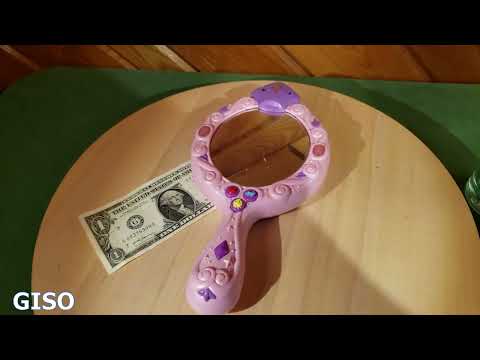 Vintage Pink Disney Princess Magic Mirror by Thinking Toys