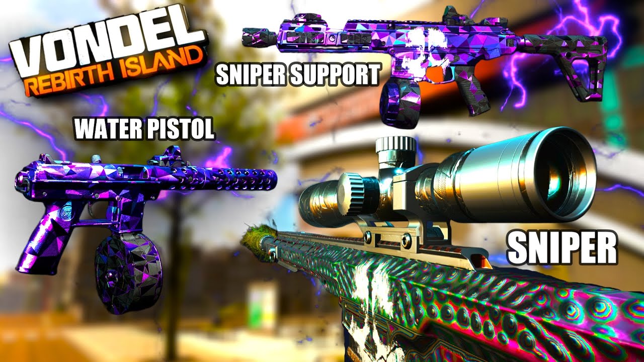 SNIPER KIT for VONDEL! (ONE SHOT SNIPER + SNIPER SUPPORT + WATER PISTOL ...