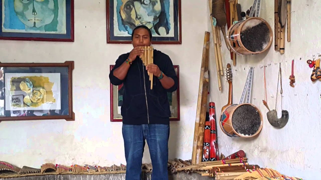Demostración de instrumentos de música de Ecuador - YouTube