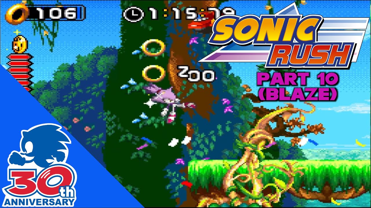 Sonic Rush| (Blaze) Part 10- The Sol Emeralds - YouTube