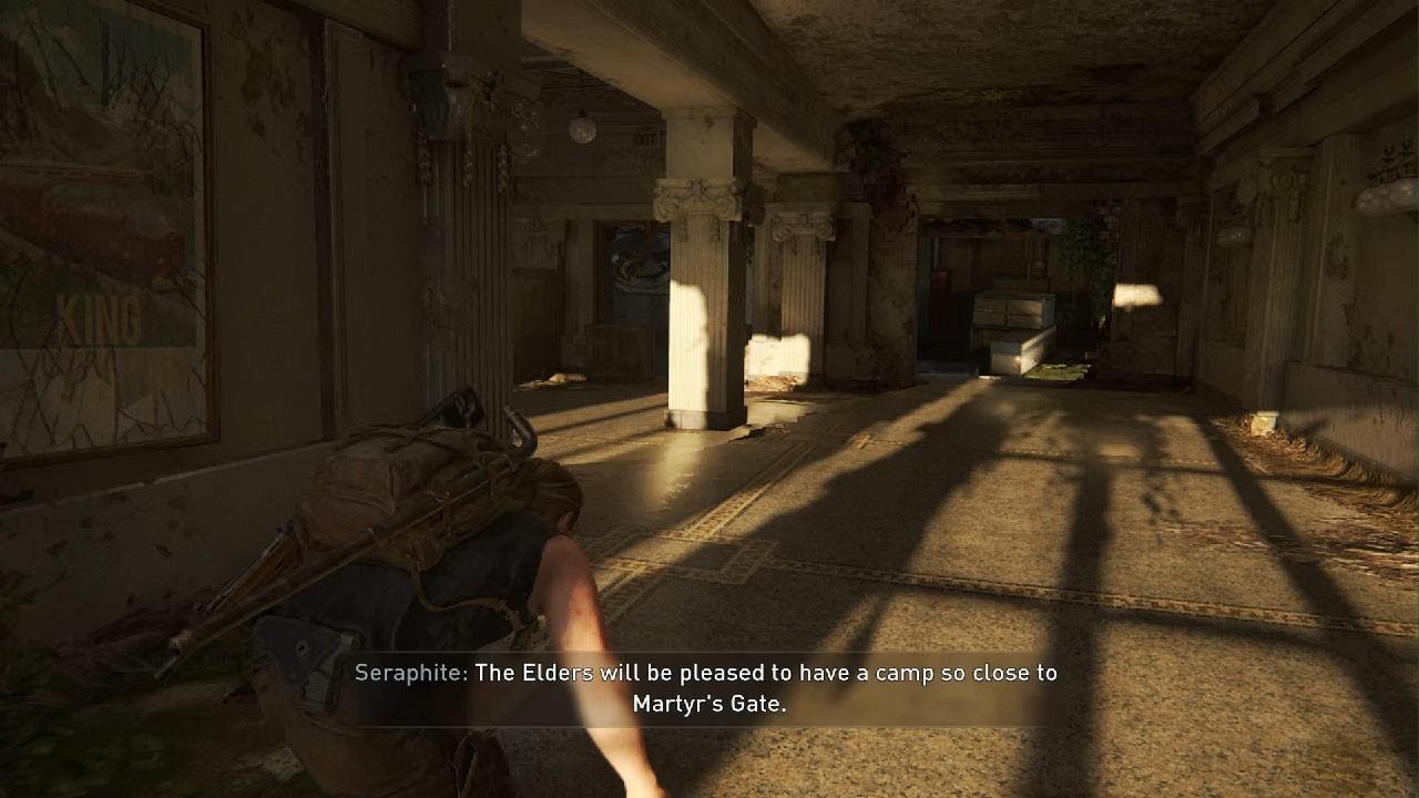 TLOU 2, I was just trying to sneak around... - YouTube