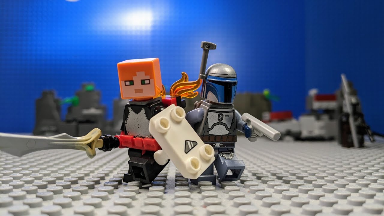 LEGO Minecraft PVP BrickFilm - YouTube