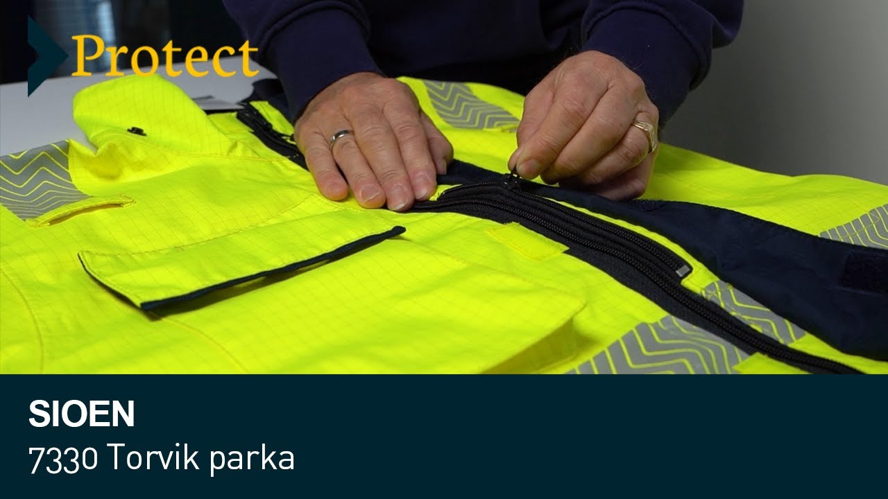 Majestic Protect video | Sioen 7330 Torvik parka - YouTube