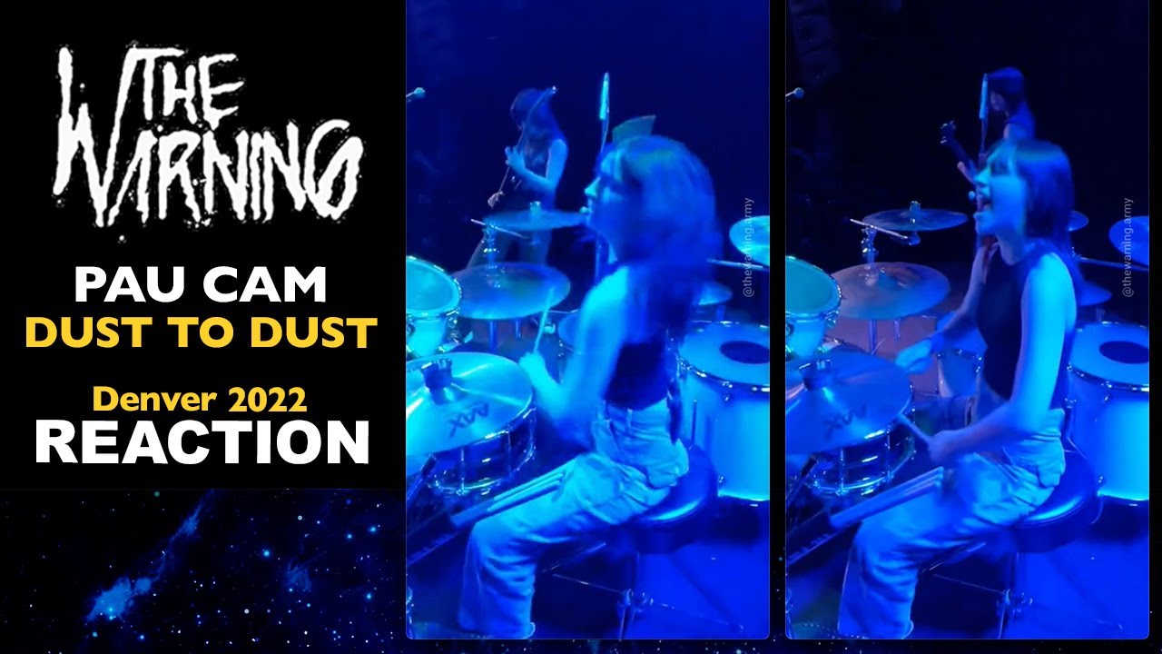 Brothers REACT to The Warning: PAU CAM "Dust To Dust" Denver 2022 - YouTube