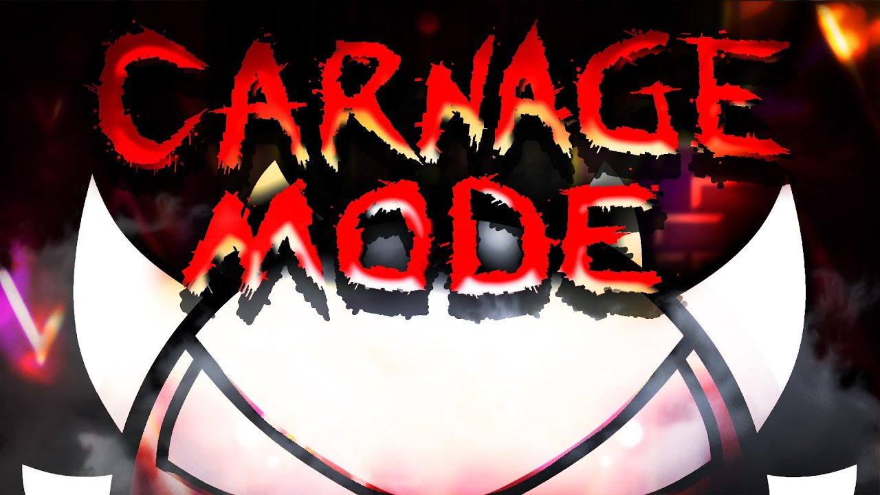 "CARNAGE MODE" 100% [EXTREME DEMON] by Findexi (Geometry Dash) - YouTube