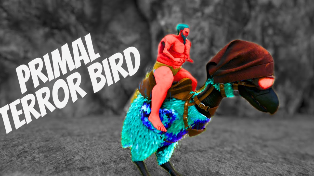 primal terror bird A GALINHA VOADORA!! ARK PUGNACIA #15 - YouTube