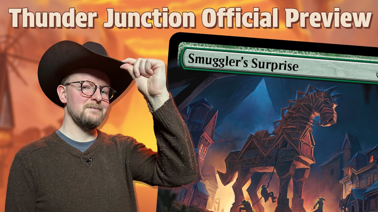 Official Thunder Junction Preview Card – Smuggler's Surprise - YouTube