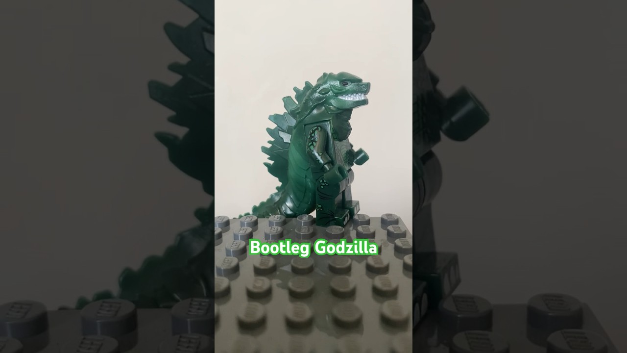 Lego type Godzilla #bootleg #lego #legominifigures #universal #godzilla ...