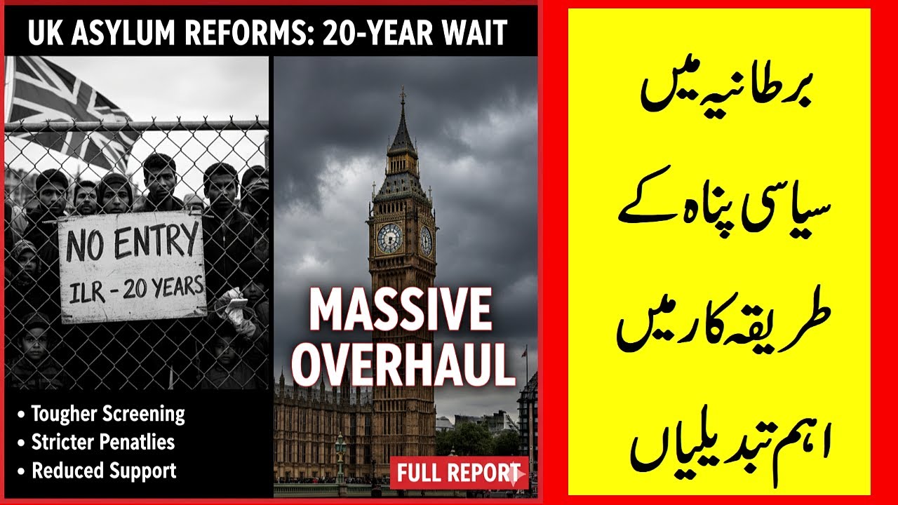 UK Introduces Major Asylum Reforms | 20-Year Wait for Permanent ...