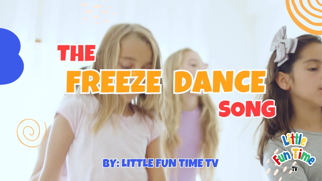 The Freeze Dance Song - Fun Action Songs For Kids - YouTube