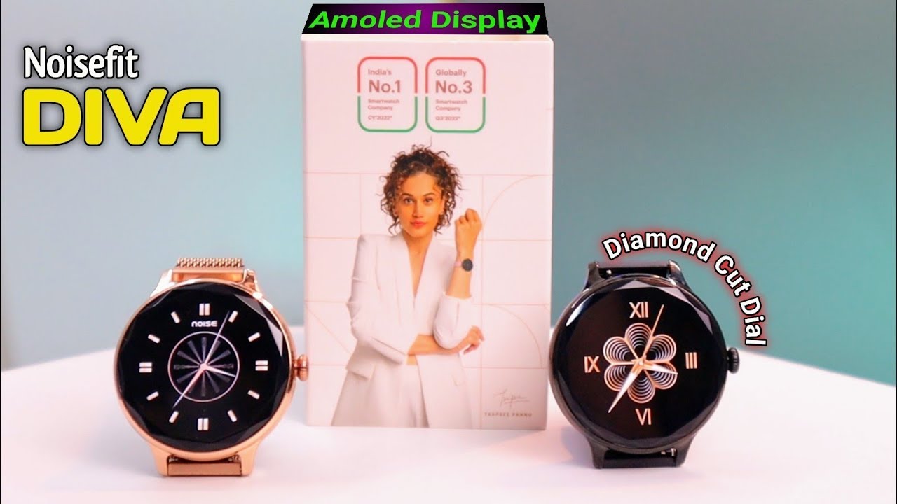 Noise Diva Smartwatch Review-Best Female Smartwatch 🤩"AMOLED" - YouTube
