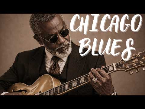 Blue Suit Blues – Slow Chicago Blues & Smooth Jazz for Quiet Midnight Drift
