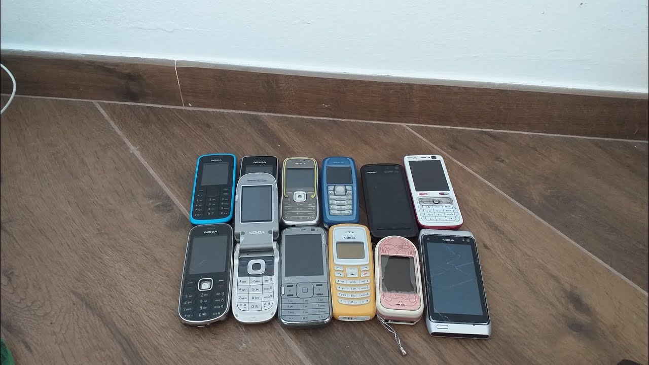 Tutti i miei vecchi telefoni NOKIA - YouTube
