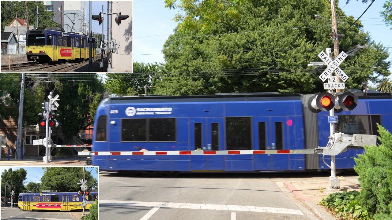 13th St. Railroad Crossing, Sacramento CA | SACRT Light Rail & Green ...