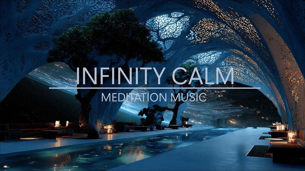 Infinity Calm | Cosmic Garden Sci-Fi Meditation Music for Deep ...