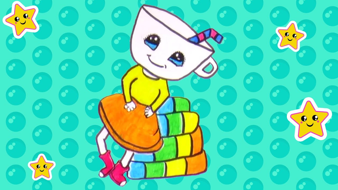 Watch how to draw Ms. Chalice, Cuphead * How to - YouTube