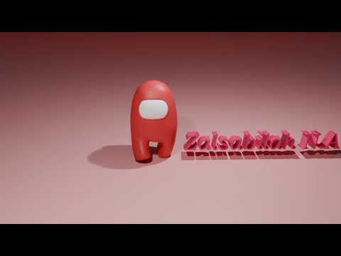 3 D MODELLING ANIMASI AMONG US RINGING