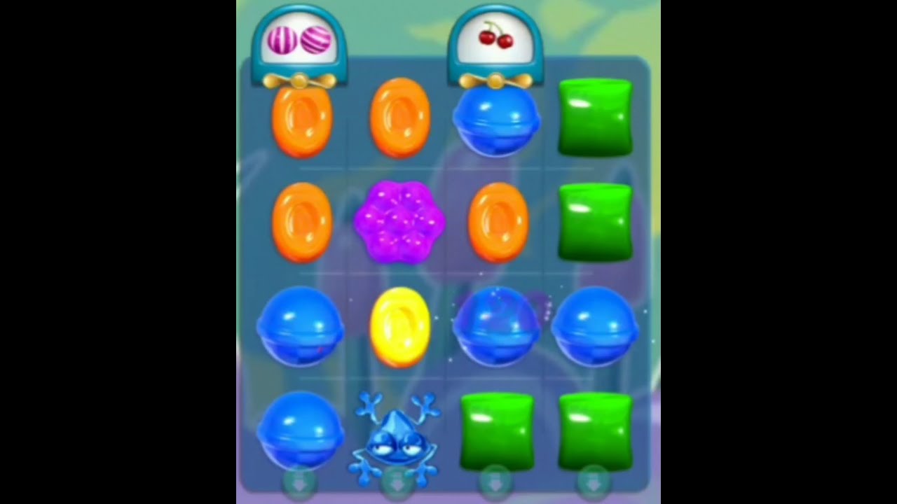 Candy Crush Saga frog level - YouTube