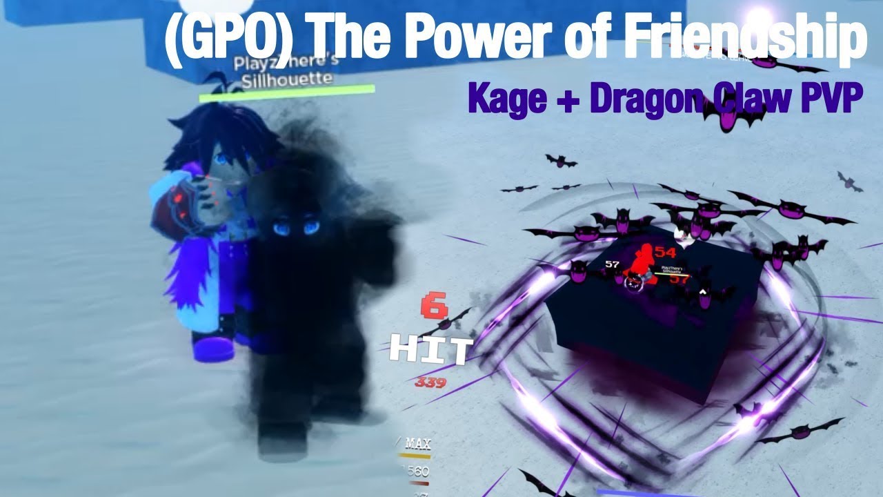 (GPO) The Power of Friendship (Kage + Dragon Claw PVP) - YouTube