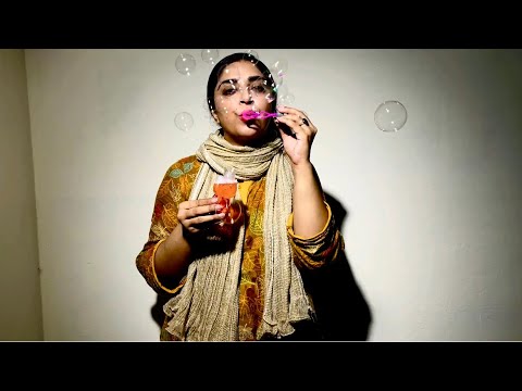 ASMR BLOWING WATER BUBBLES | WATER BUBBLES ASMR | - YouTube