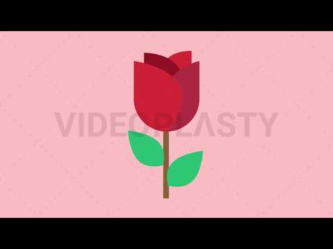Rose Icon Animation [MOV & GIF]