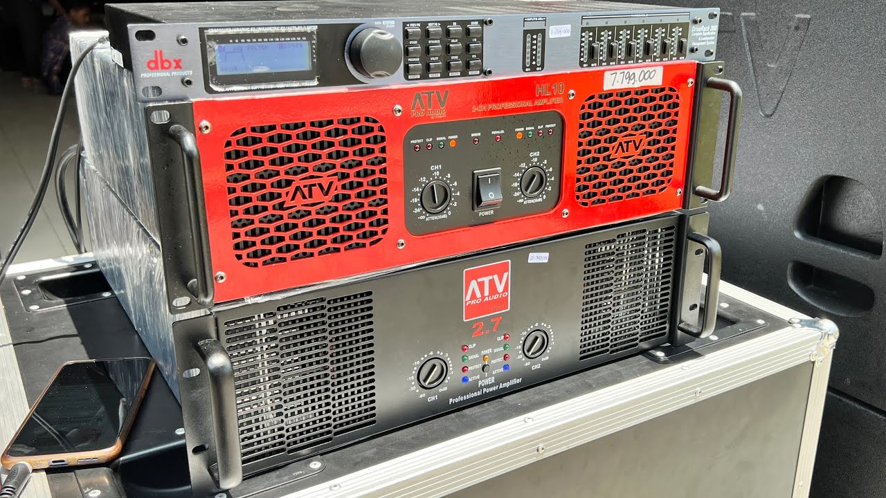 Power Amplifier Kelas H ATV 2.7 - YouTube