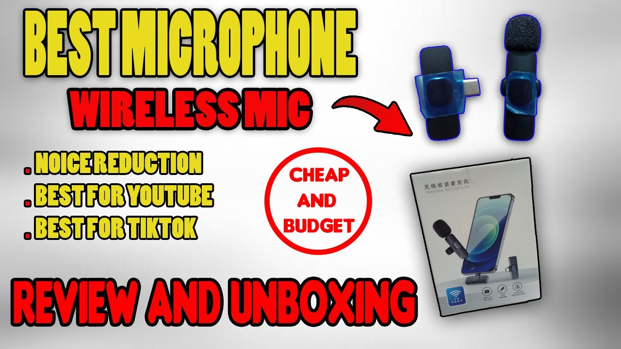 Cheapest Wireless Microphone | BlueWow WY-M1 Unboxing And Review | Mic ...