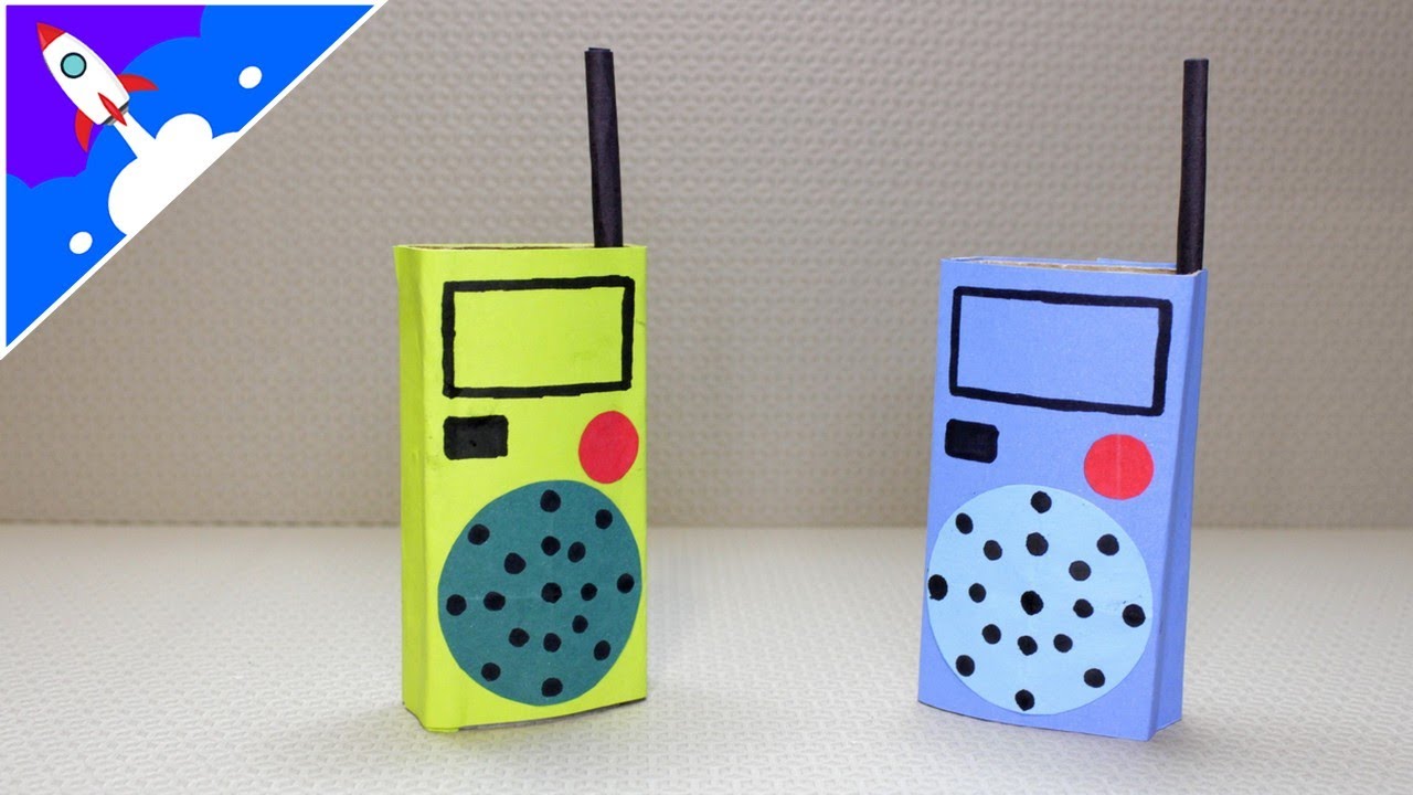 Como fazer rádios de papel - YouTube