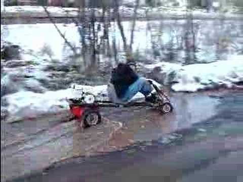 Redneck Homemade Go-cart - YouTube