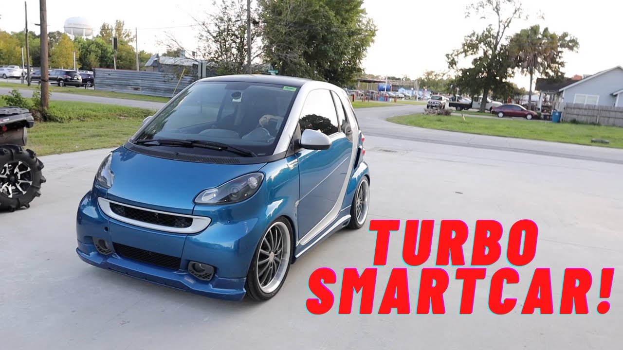 Who wants to race the Smart Car!? - YouTube
