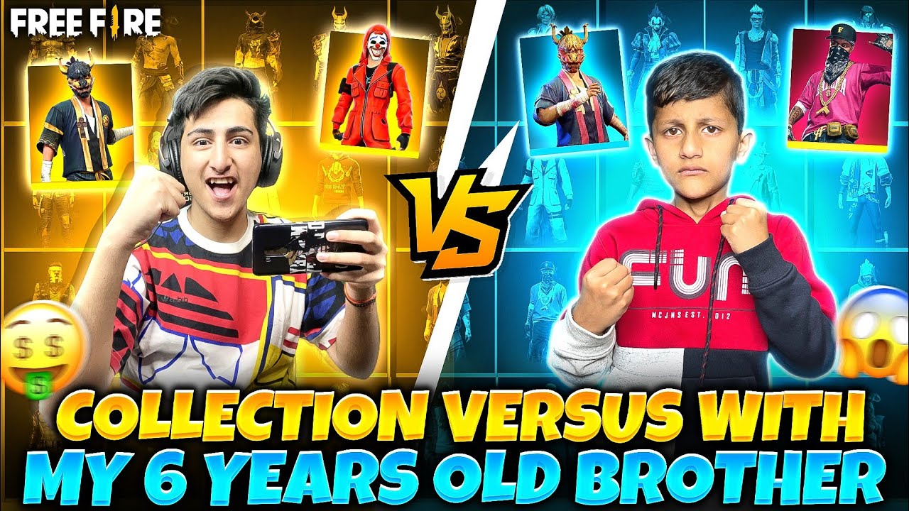 Collection Vs With 7 Year Old Brother🤣🤣Who’s Collection Is Best ...