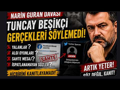 Tuncay Beşikçi X odalarda Mahkemeye, Nahit Erene tehdit ve alttan Mesajları #naringüran #gündem