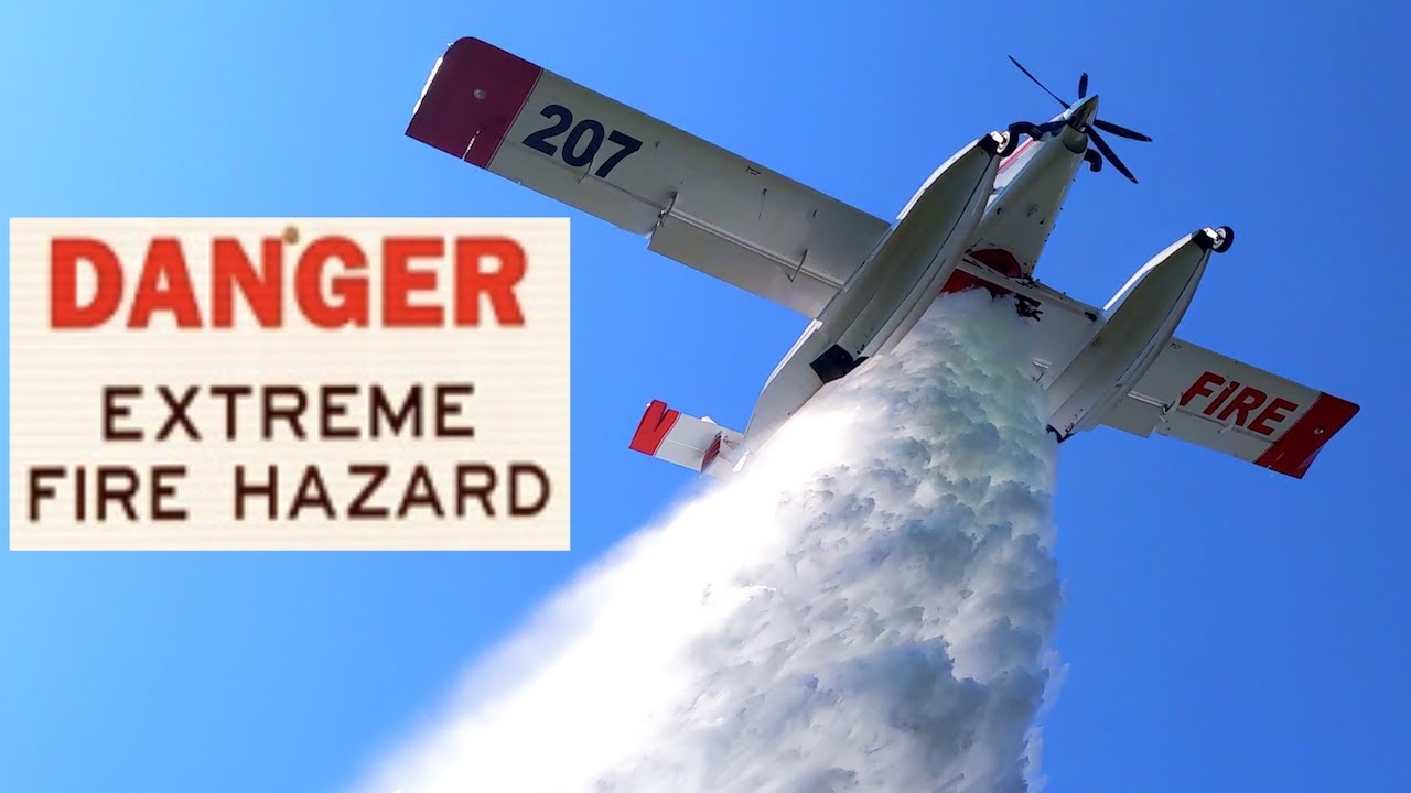 Dropping Water on Fires | Western Wildland Initial Attack - YouTube