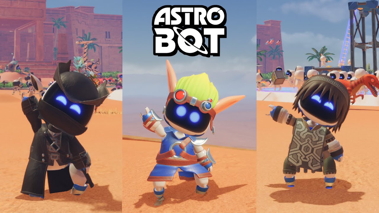 Astro Bot All 19 Costumes Showcase - YouTube