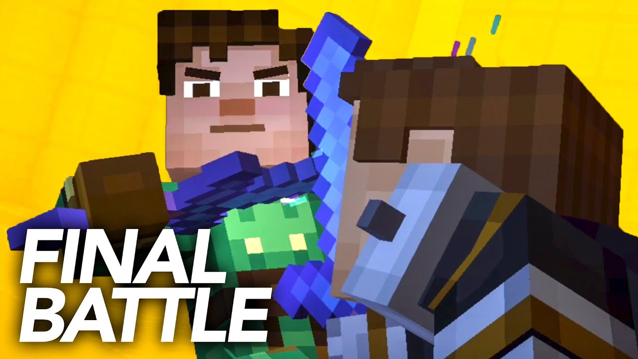FINAL BATTLE | Minecraft: Story Mode – Part 15 (iPhone Gameplay) - YouTube