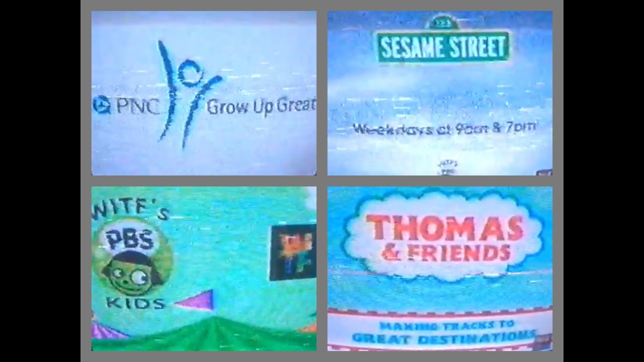 PBS Kids Program Break (2005 WITF) #2 Incomplete - YouTube