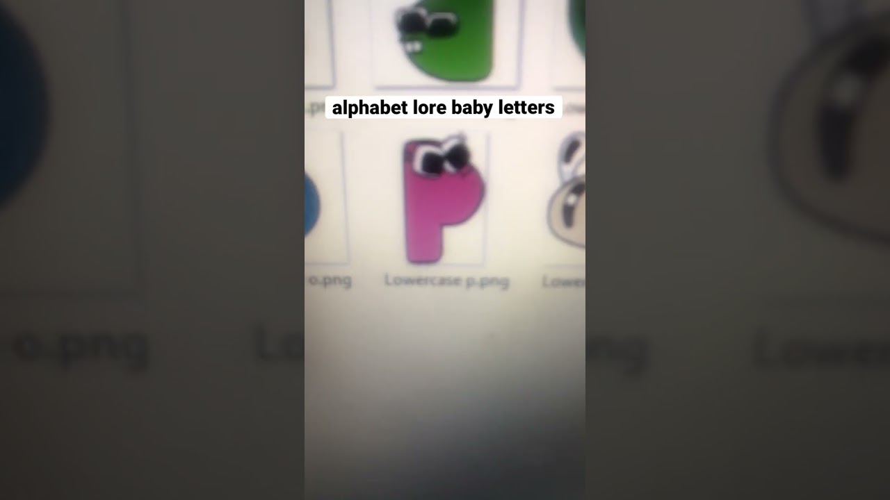Alphabet lore baby letters 👶 - YouTube