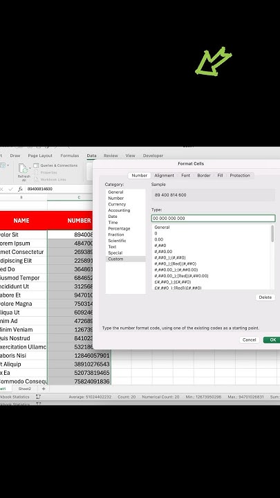 Parse Data Using Custom Format Exceltips Excel Educational Youtube
