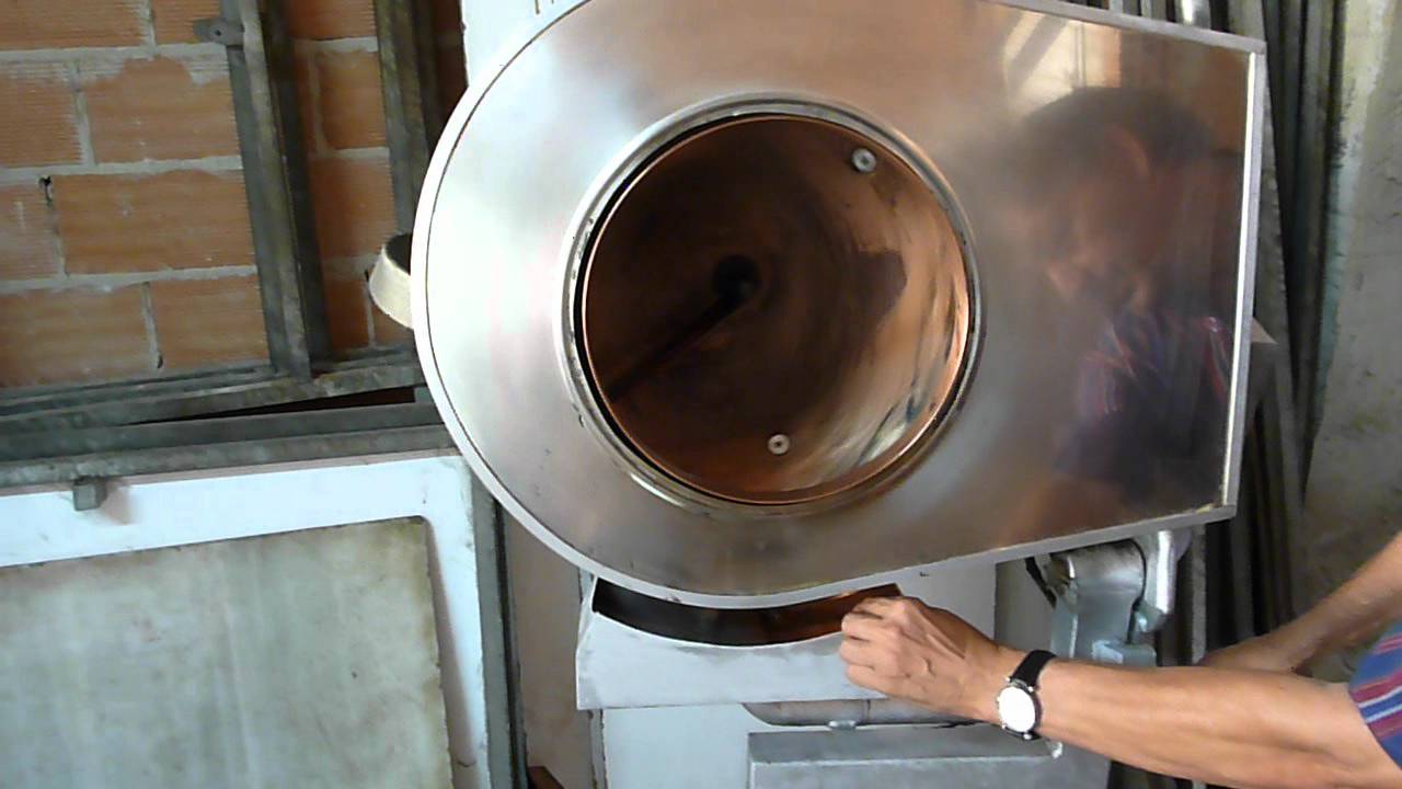 maquina de garrapiñar - YouTube