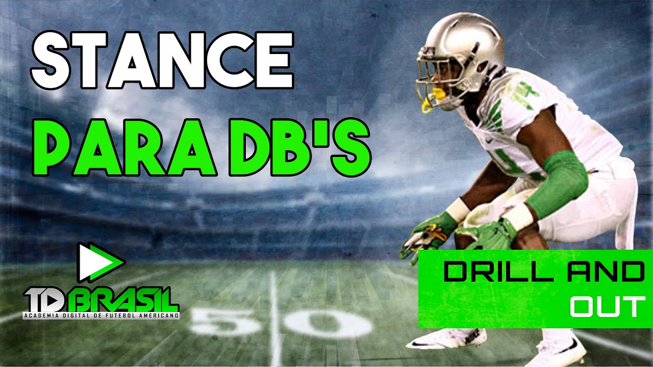 STANCE E BACKPEDAL PARA DEFENSIVE BACKS - DRILL AND OUT #2 - YouTube
