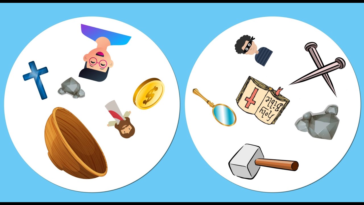 Spot It Game - where you spot the matches of items between the two ...