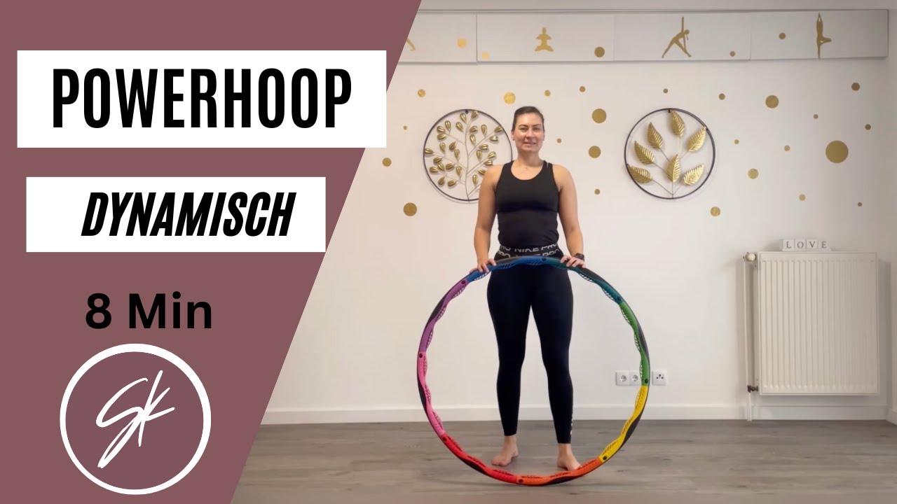 Hula Hoop Training / Workout with Powerhoop / Coretraining and Balance ...
