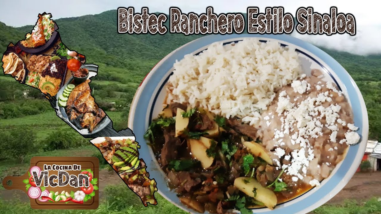 Bistec Ranchero Estilo Sinaloa - YouTube