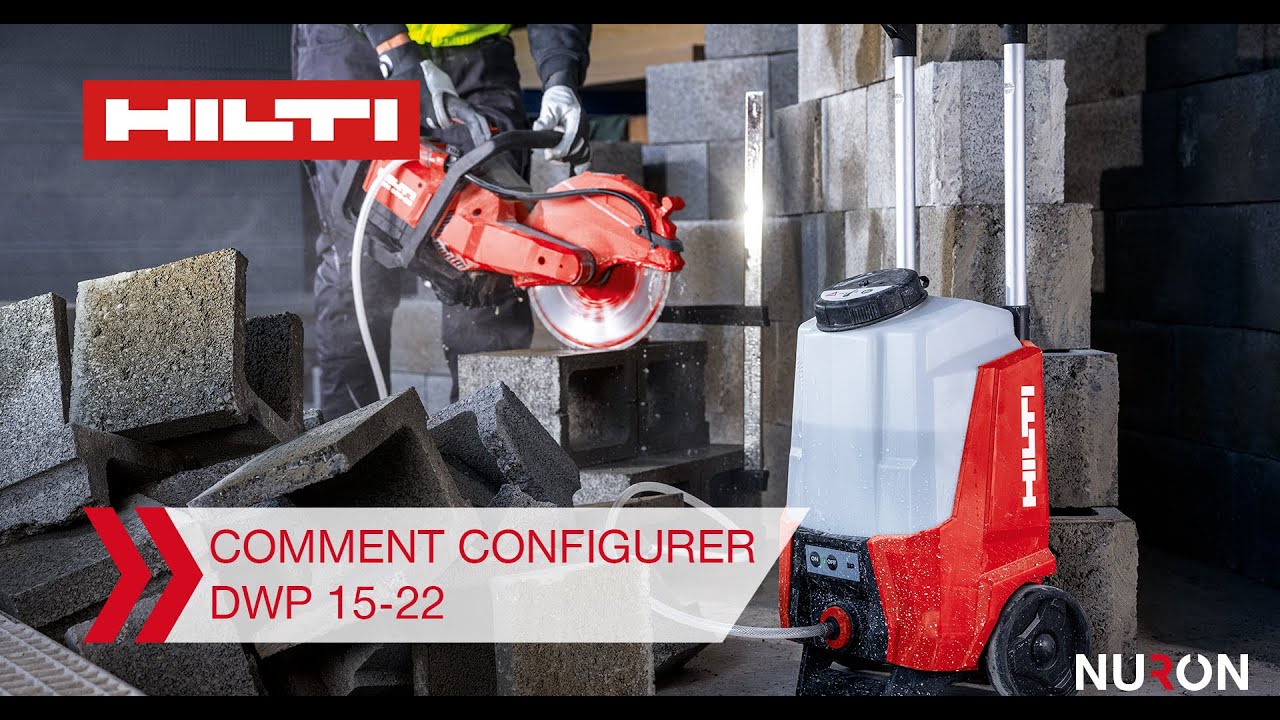 Comment configurer et entretenir le réservoir à eau DWP 15-22 Nuron de ...