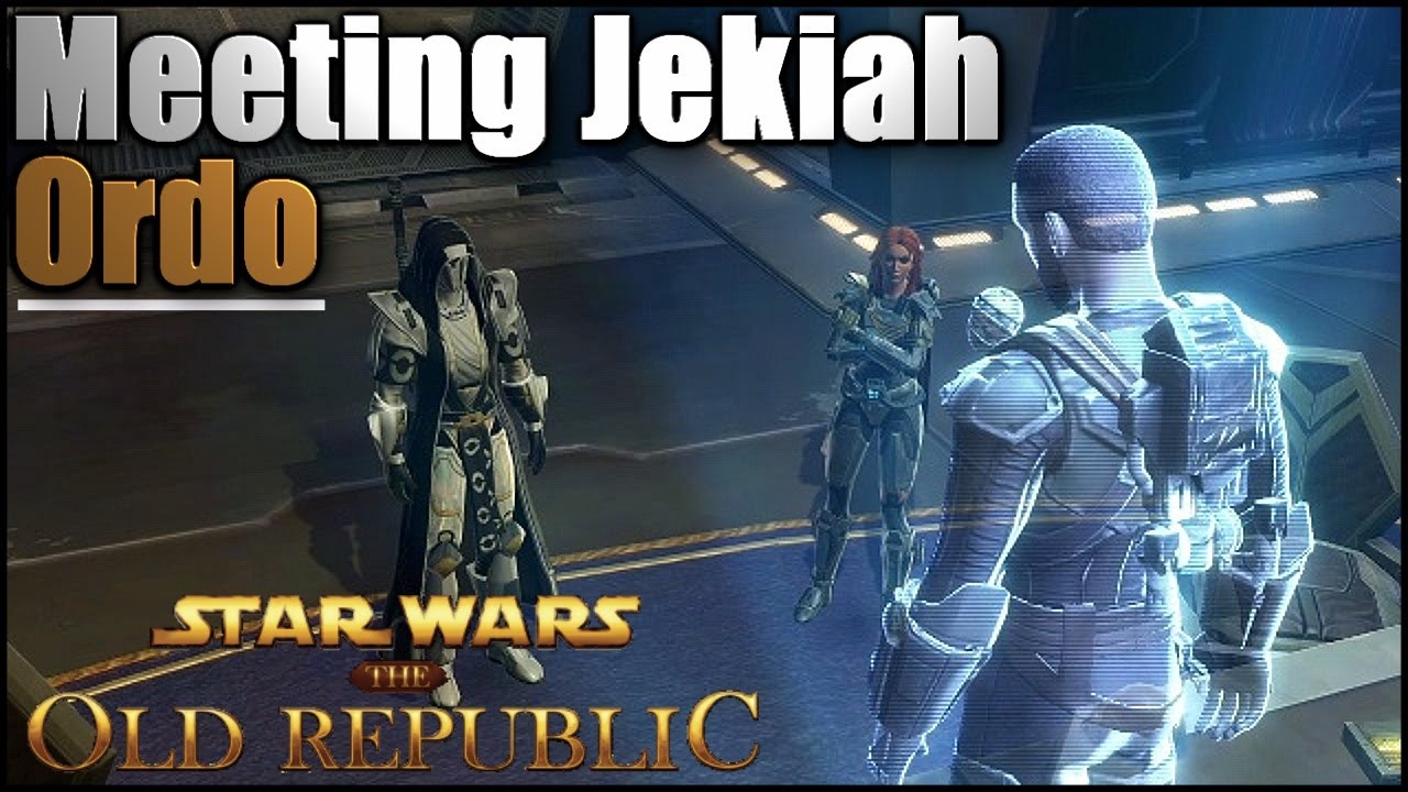 Meeting Jekiah Ordo | Star Wars: The Old Republic Story Patch 6.1.4 ...