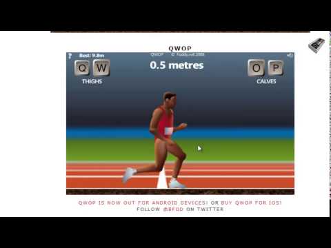 QWOP gameplay - YouTube