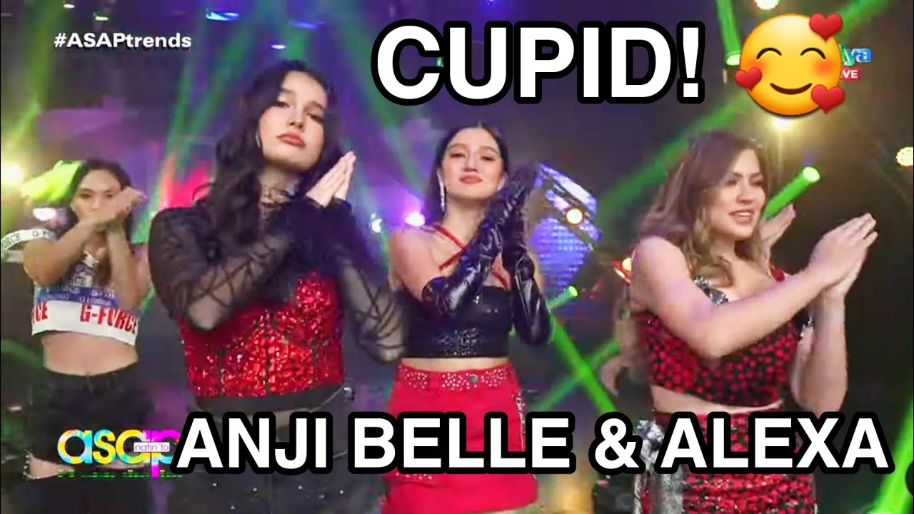 TRENDING! ANJI SALVACION ALEXA ILACAD BELLE MARIANO DANCES CUPID FIFTY ...